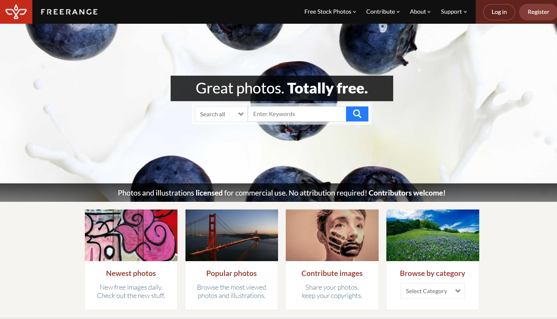 14 websites for Copyright and Royalty Free Images Collection