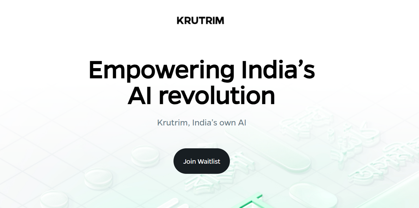 Krutrim AI: Introducing India's First Large Language Model