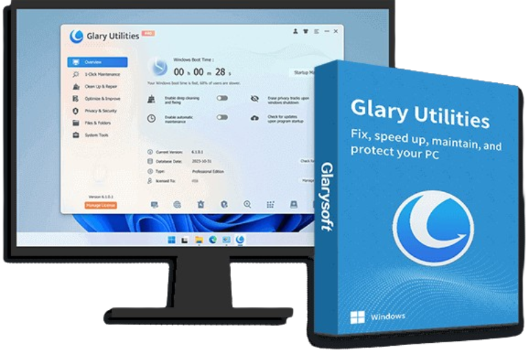 Glary Utilities Review: Optimize Your PC for 100% Faster